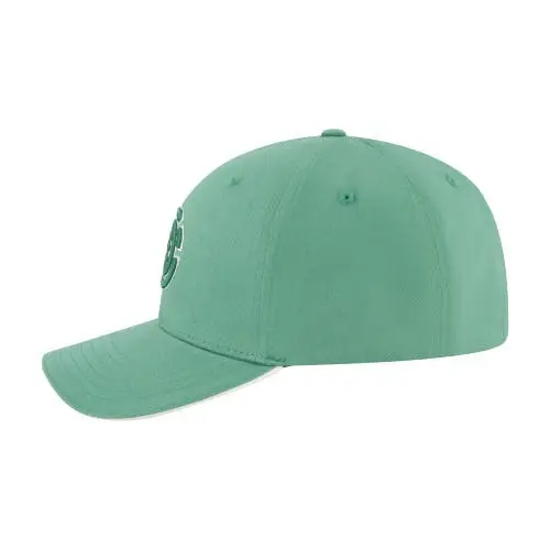 ELEMENT Stretch Fit 6-panel Cap With Curved Visor - Green