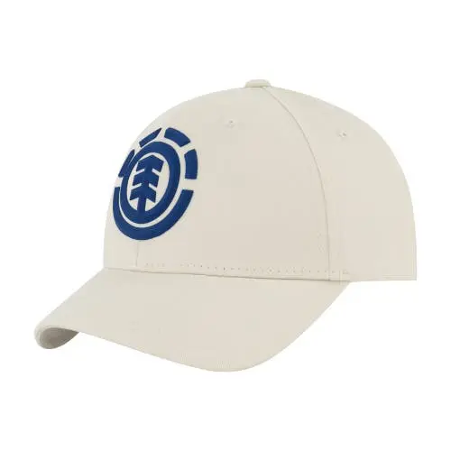 ELEMENT Stretch Fit 6-panel Cap With Curved Visor - Cream