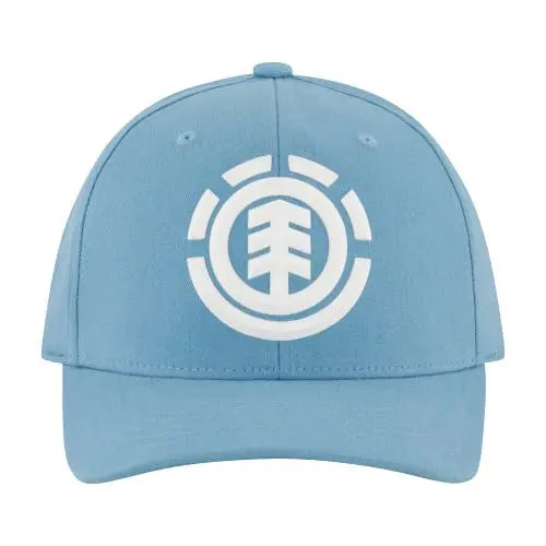 ELEMENT Stretch Fit 6-panel Cap With Curved Visor - Light Blue