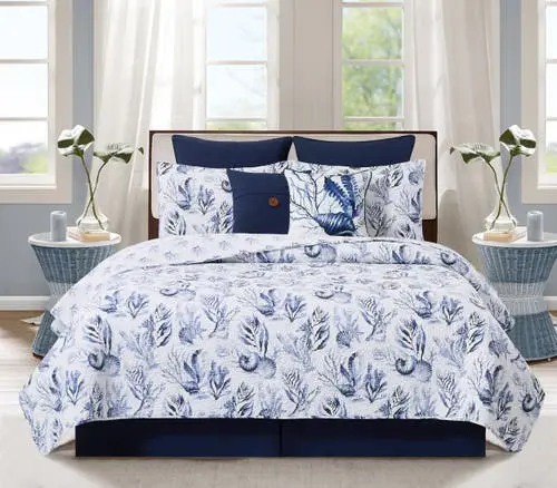C&F HOME Midnight Lagoon Quilt Set Bedding Collection