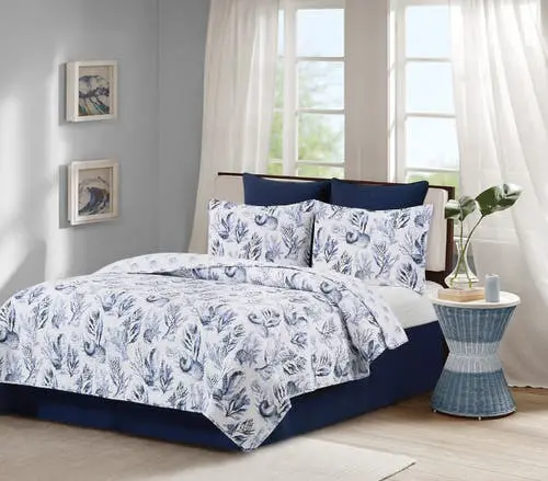 C&F HOME Midnight Lagoon Quilt Set Bedding Collection