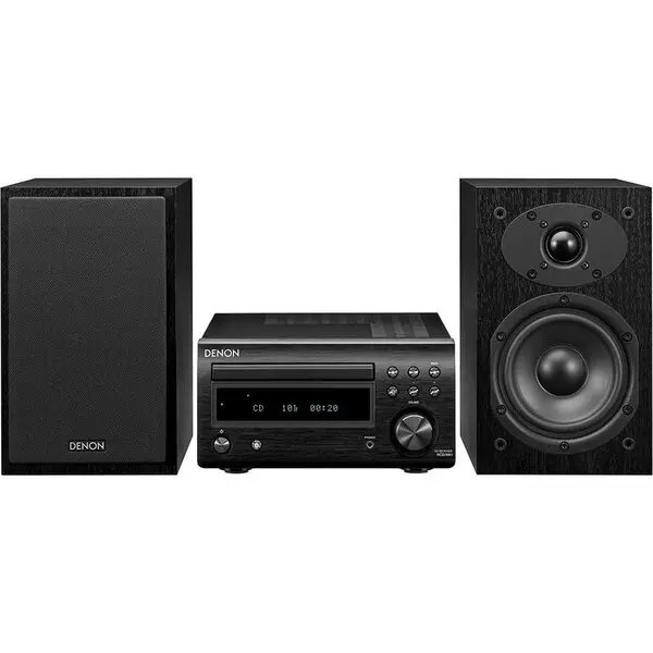 DENON D-m41 Hi-fi System With Cd, Bluetooth - Black