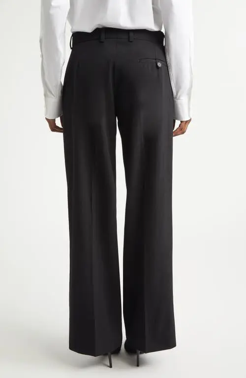 Stella McCartney Embroidered Wool Straight-leg Pants