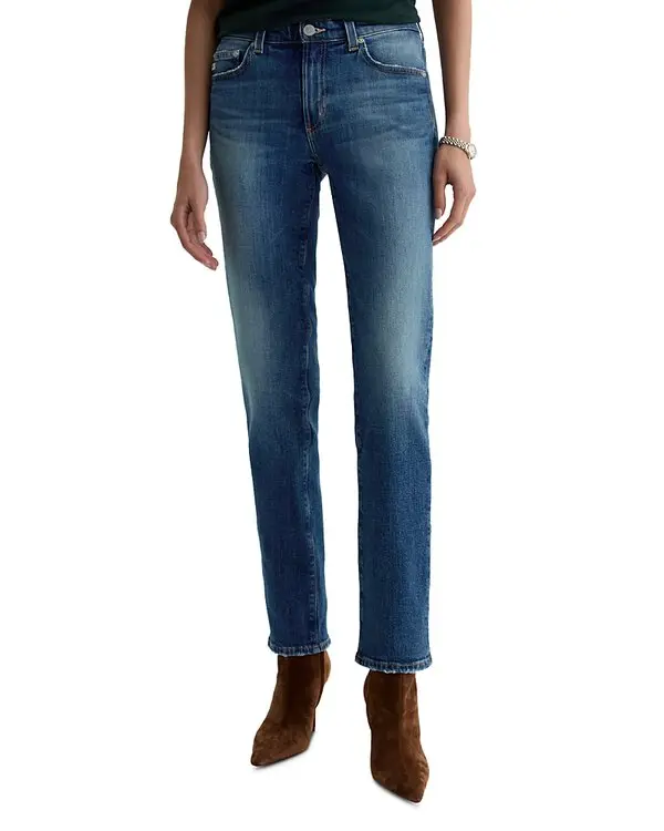 Ag Sandra Low Rise Straight Jeans - Years Illiad