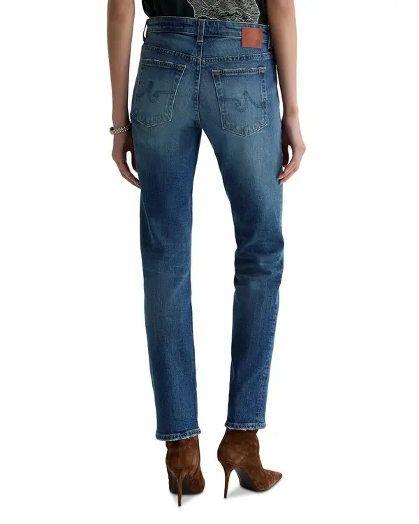 Ag Sandra Low Rise Straight Jeans - Years Illiad