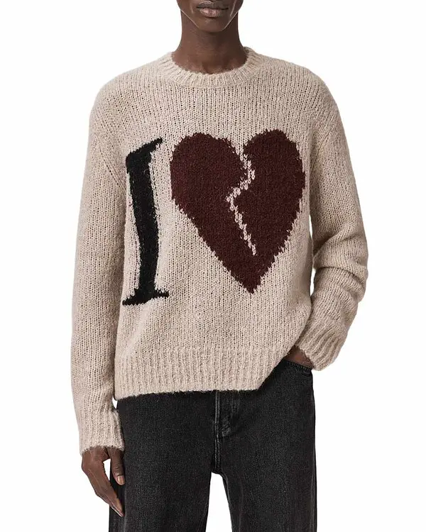 ALLSAINTS Love Crewneck Sweater