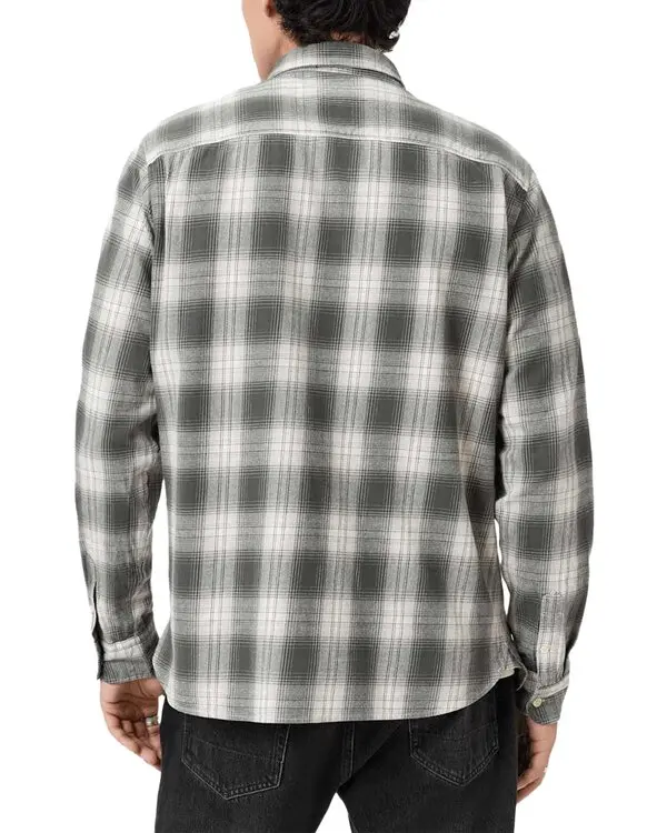 ALLSAINTS Kelby Long Sleeve Shirt - Clouded Grey