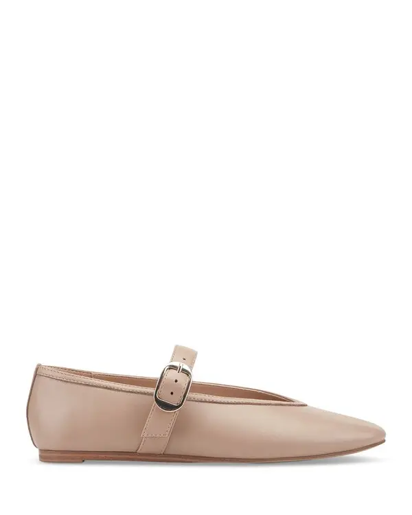 MARC FISHER LTD. Godea Ballerina Flats - Light Natural