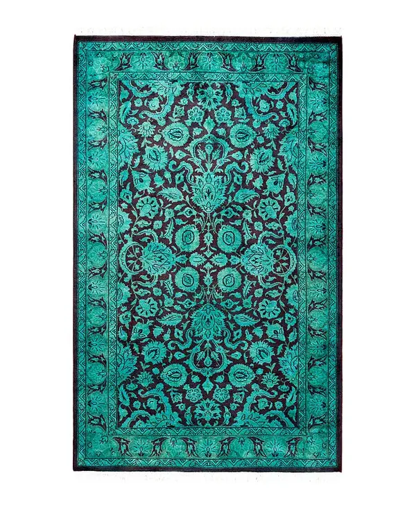 Bloomingdale'S Fine Vibrance M1497 Area Rug, 3'1 X 5'1 - Green