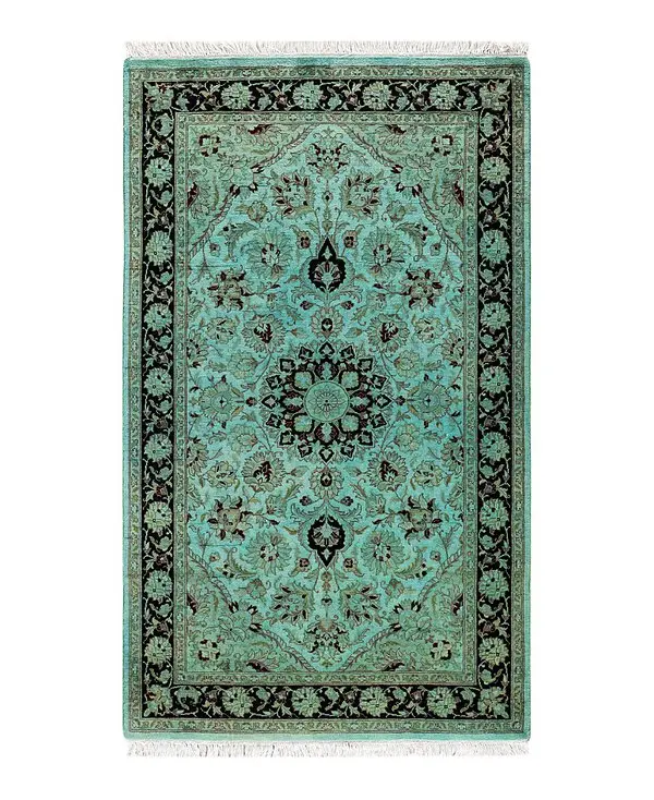 Bloomingdale'S Fine Vibrance M1252 Area Rug, 3'2 X 5'3 - Blue