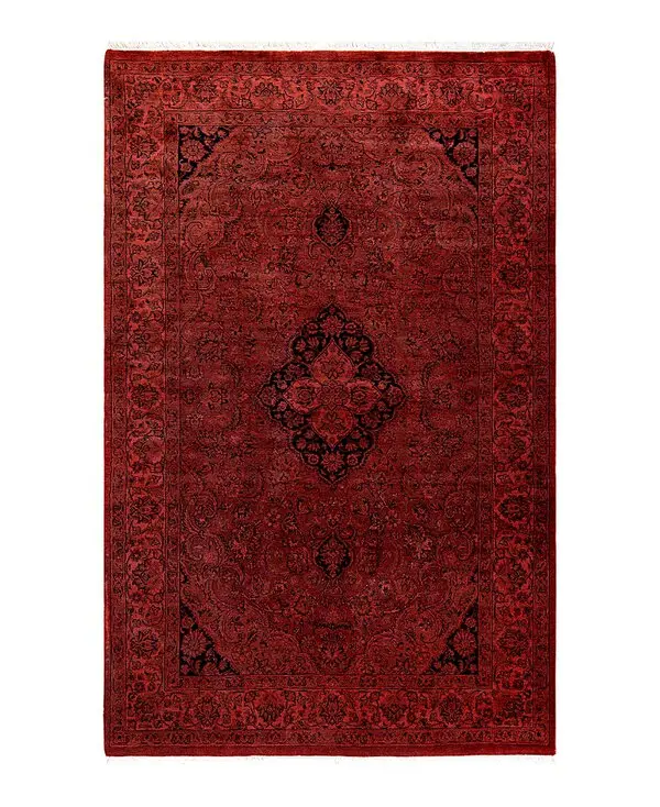 Bloomingdale'S Fine Vibrance M1192 Area Rug, 4'1 X 6'5 - Orange
