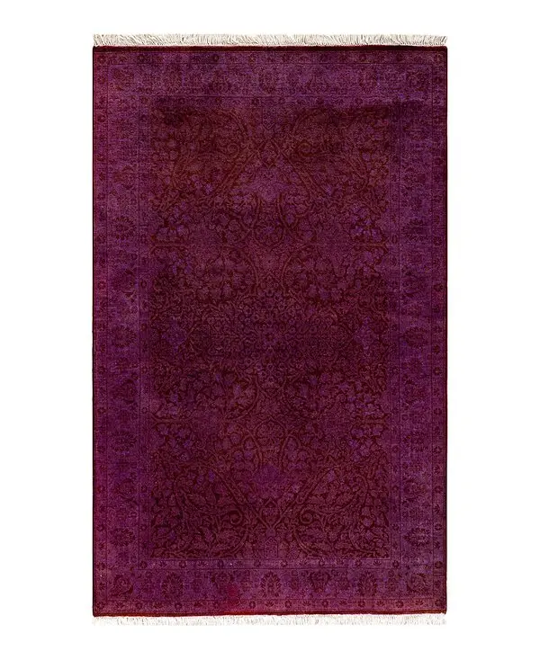 Bloomingdale'S Fine Vibrance M1324 Area Rug, 4' X 6'3 - Purple