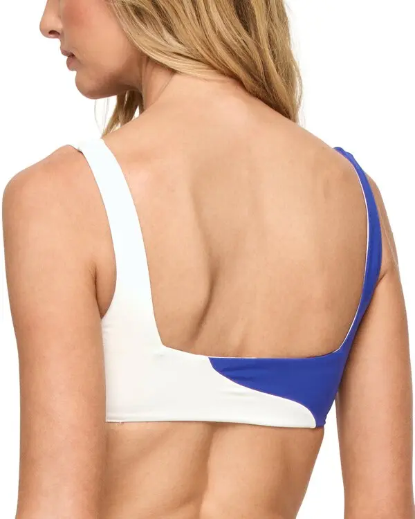 L*Space Zaina Colorblocked Swim Top
