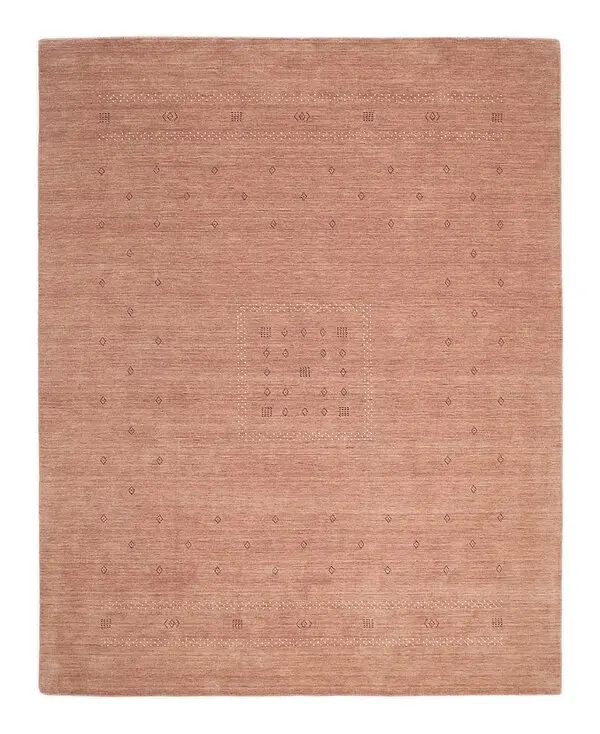 TIMELESS RUG DESIGNS Gabbeh Simi Area Rug 4'0x6'0 - Peach