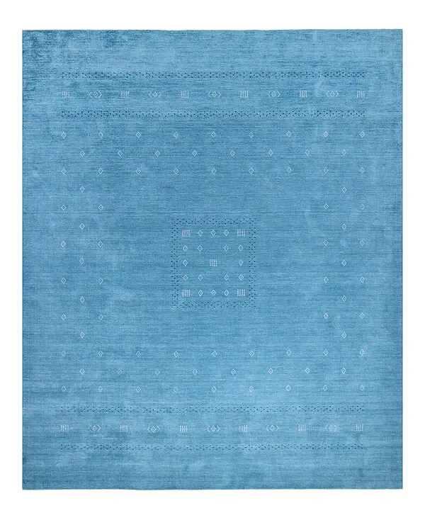 TIMELESS RUG DESIGNS Gabbeh Simi Area Rug 4'0x6'0 - Sapphire