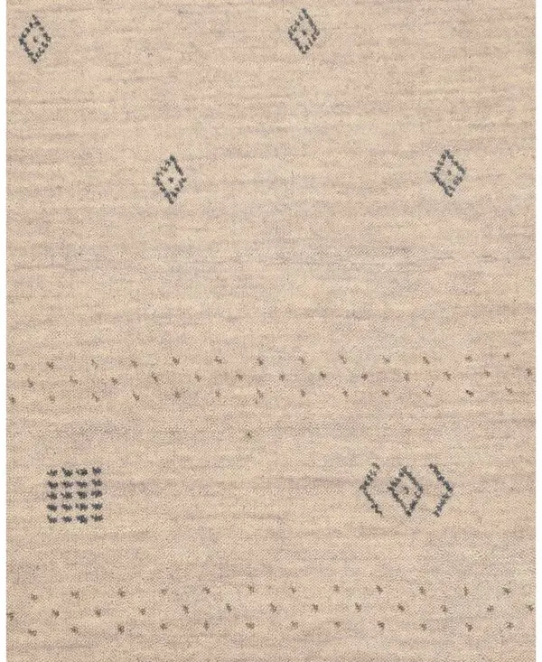 TIMELESS RUG DESIGNS Gabbeh Simi Area Rug 6'0x9'0 - Beige