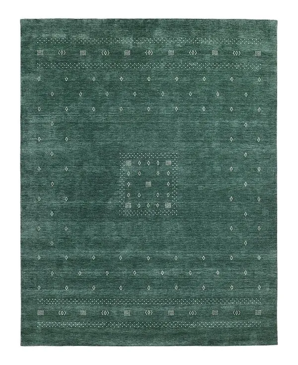 TIMELESS RUG DESIGNS Gabbeh Simi Area Rug 6'0x9'0 - Green