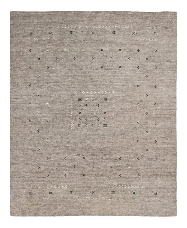 TIMELESS RUG DESIGNS Gabbeh Simi Area Rug 6'0x9'0 - Taupe
