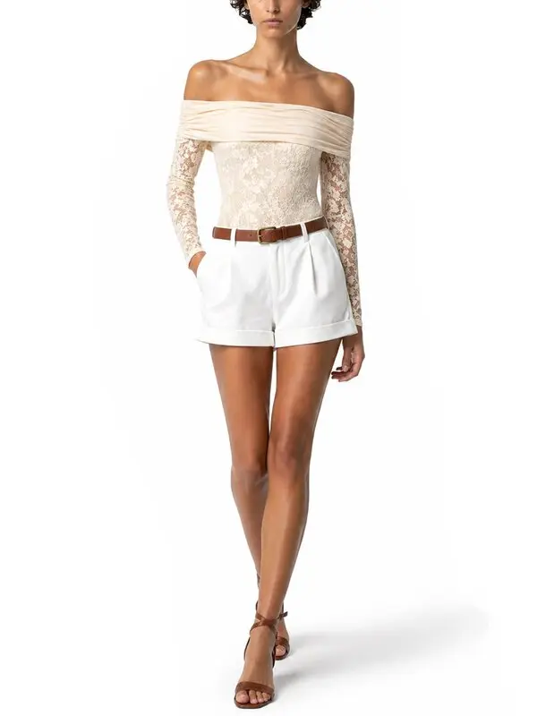 Zimmermann Rebellion Lace Bodysuit - Ivory