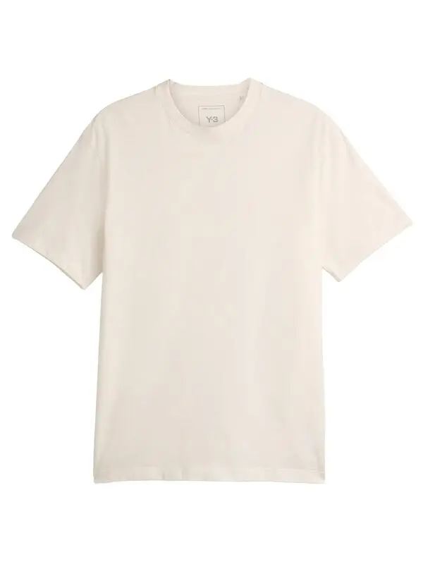 Y3 T-shirt With Logo - White