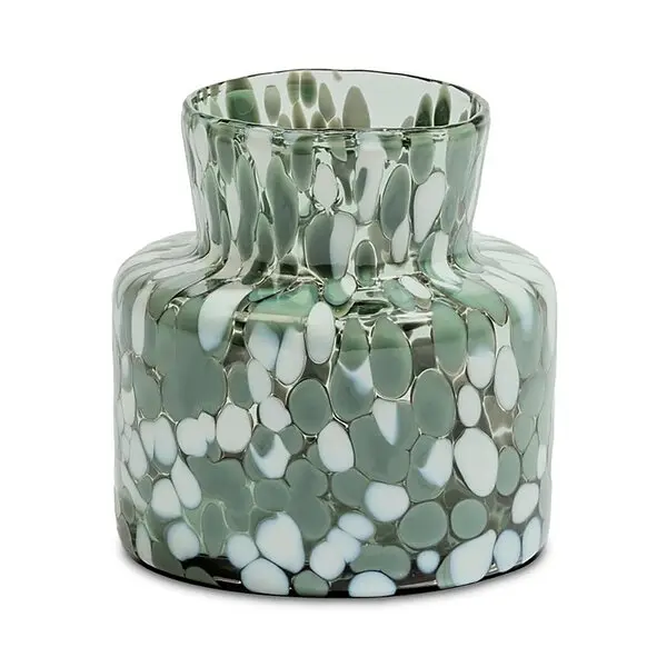 KOSTA BODA Meadow Small Summer Vase - Clear/green