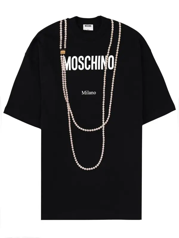 Moschino Logo T-shirt - Black