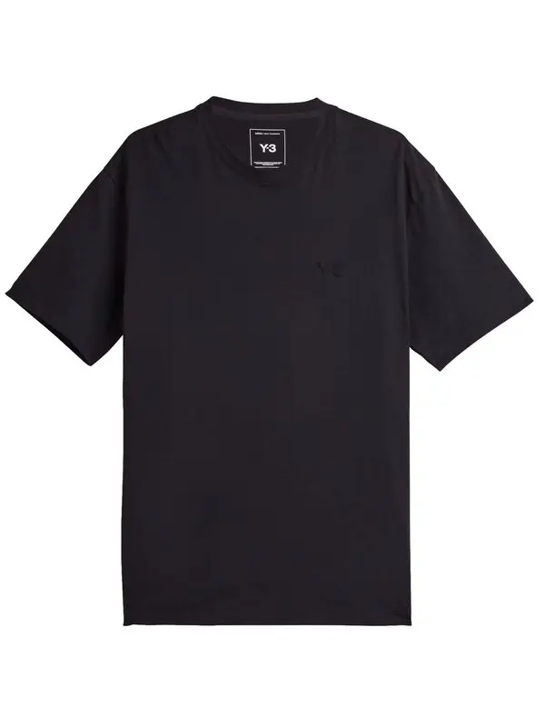 Y3 T-shirt With Logo - Black