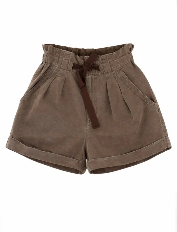 MARANT ETOILE Nirma Shorts - Bronze