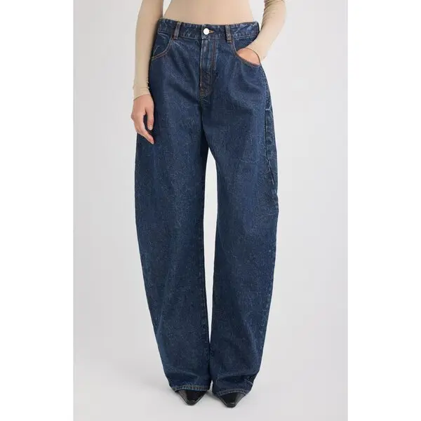 Alaïa Low-rise Round Jeans