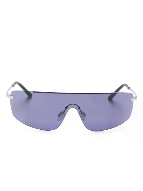 Oliver Spencer R-5 Sunglasses - Silver