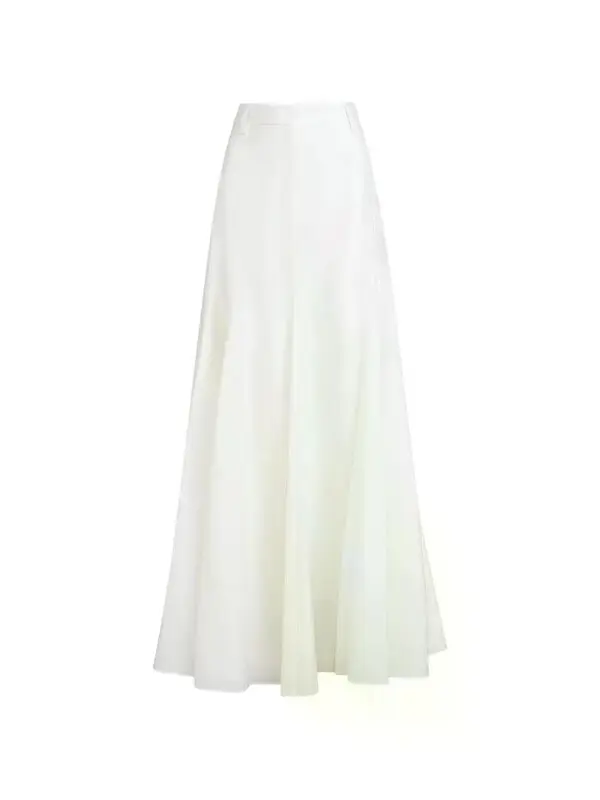 Brunello Cucinelli Maxi A-line Flared Skirt