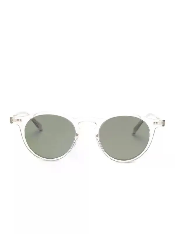 Oliver Spencer Op-13 Round-frame Sunglasses - Silver