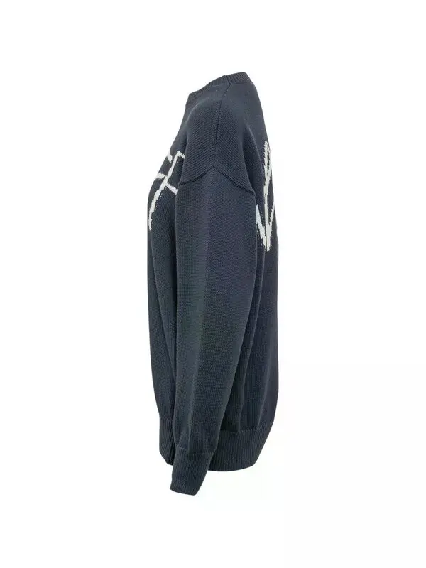 Off-White Bookish Shared Crew-neck Sweater