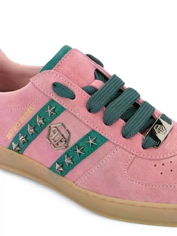 Philipp Plein Rebel Studded Low-top Sneakers