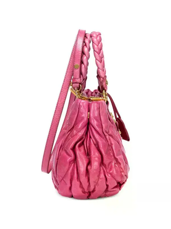 Miu Miu Quilted Two-handle Shoulder Bag