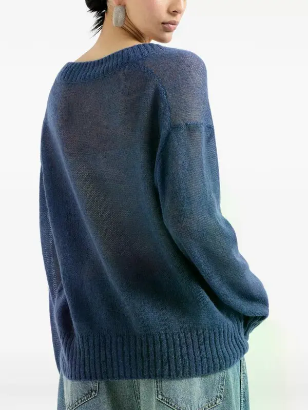 Brunello Cucinelli V-neck Sweater - Blue