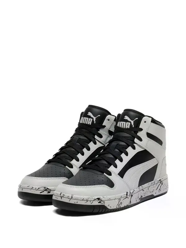 PUMA Marble Rebound Layup Sneakers - Black