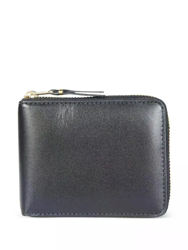 Comme Des Garçons Leather Line Zip Wallet - Black