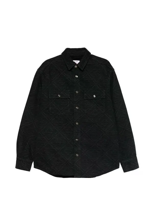 Casablanca Monogram Denim Shirt