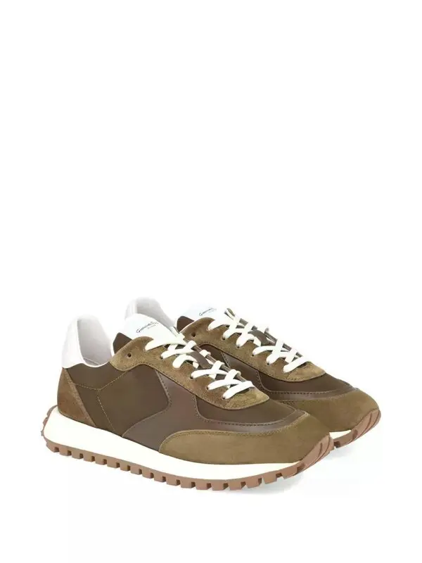 GIANVITO ROSSI Gravel Suede Sneakers - Brown
