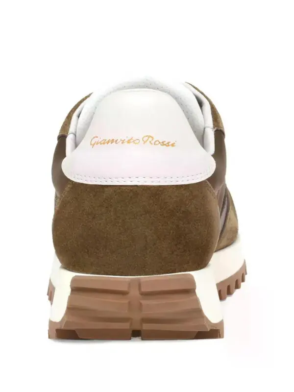 GIANVITO ROSSI Gravel Suede Sneakers - Brown