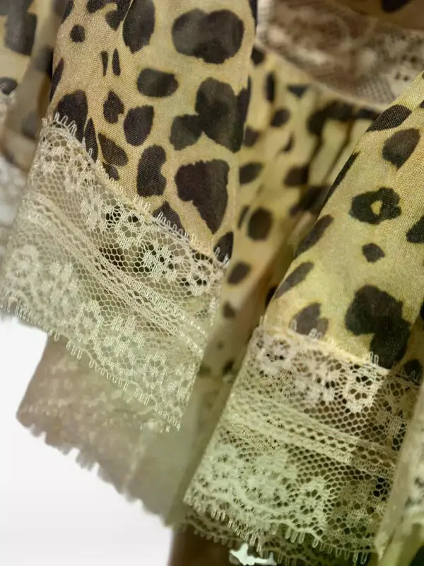 Etro Ruffled Leopard-print Maxi Dress - Brown