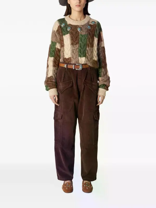 FORTELA Janellet Trousers - Brown