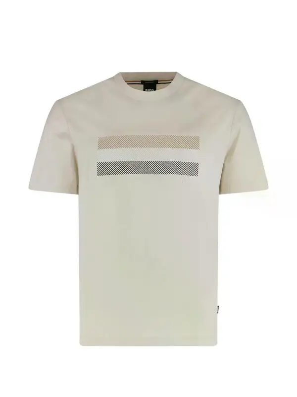 BOSS Crew-neck T-shirt - Neutrals