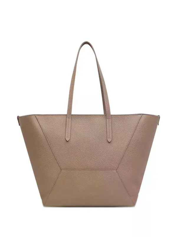 Brunello Cucinelli Two-tone Panelled Tote Bag - Neutrals