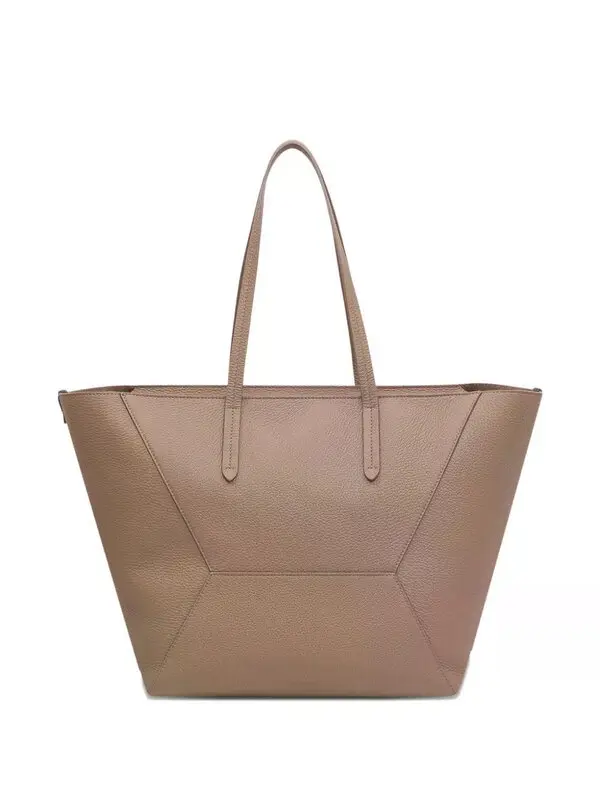 Brunello Cucinelli Two-tone Panelled Tote Bag - Neutrals