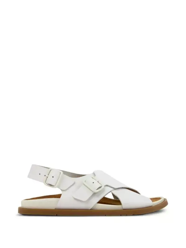 Camper Lluc Buckled Sandals - White