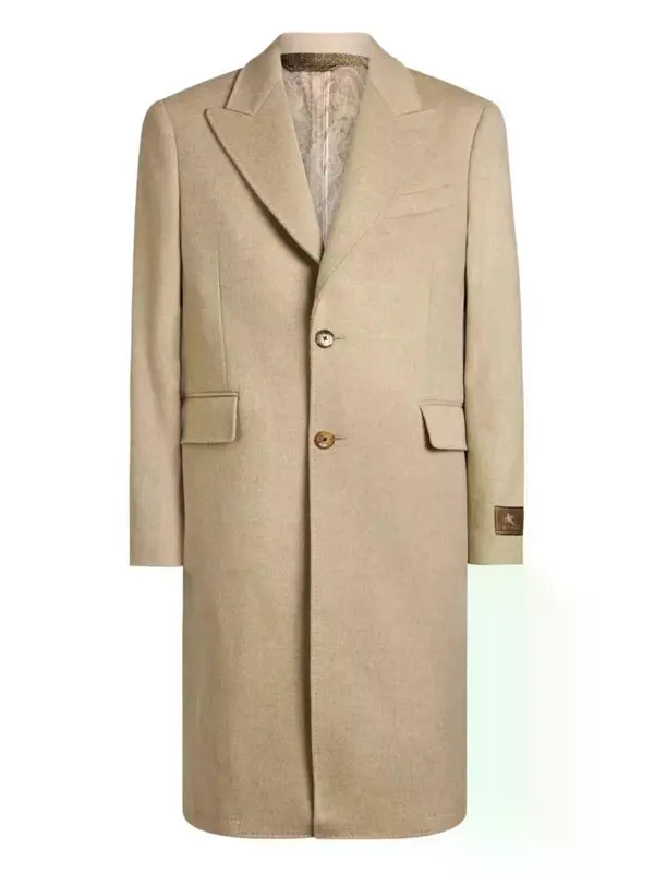 Etro Single-breasted Coat - Neutrals