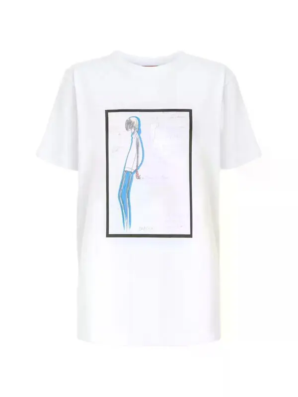 Missoni Printed Jersey T-shirt - White
