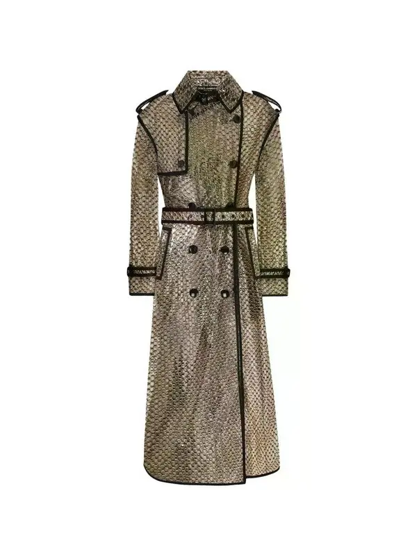 Dolce & Gabbana Belted Trench Coat